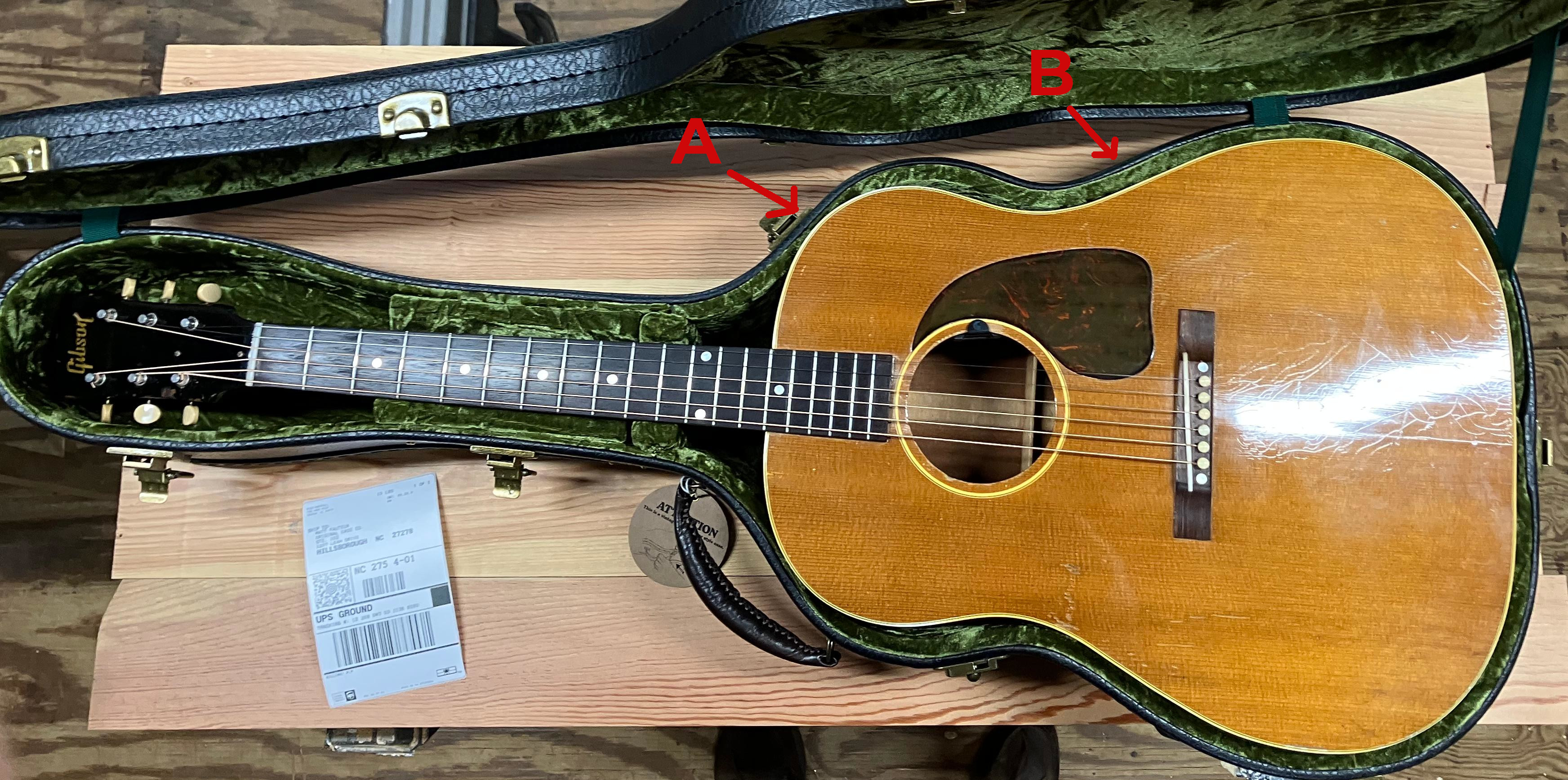 wanted: redline case for j-45 shaped guitar... - The Acoustic Guitar Forum